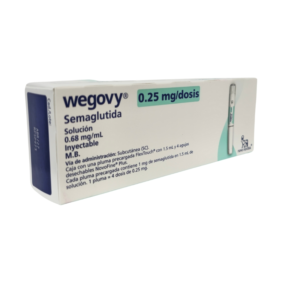 Wegovy Flextouch 0.25 mg/ dosis 1.5 ml Pluma – Medicamentos y Especialidades DEUTEN