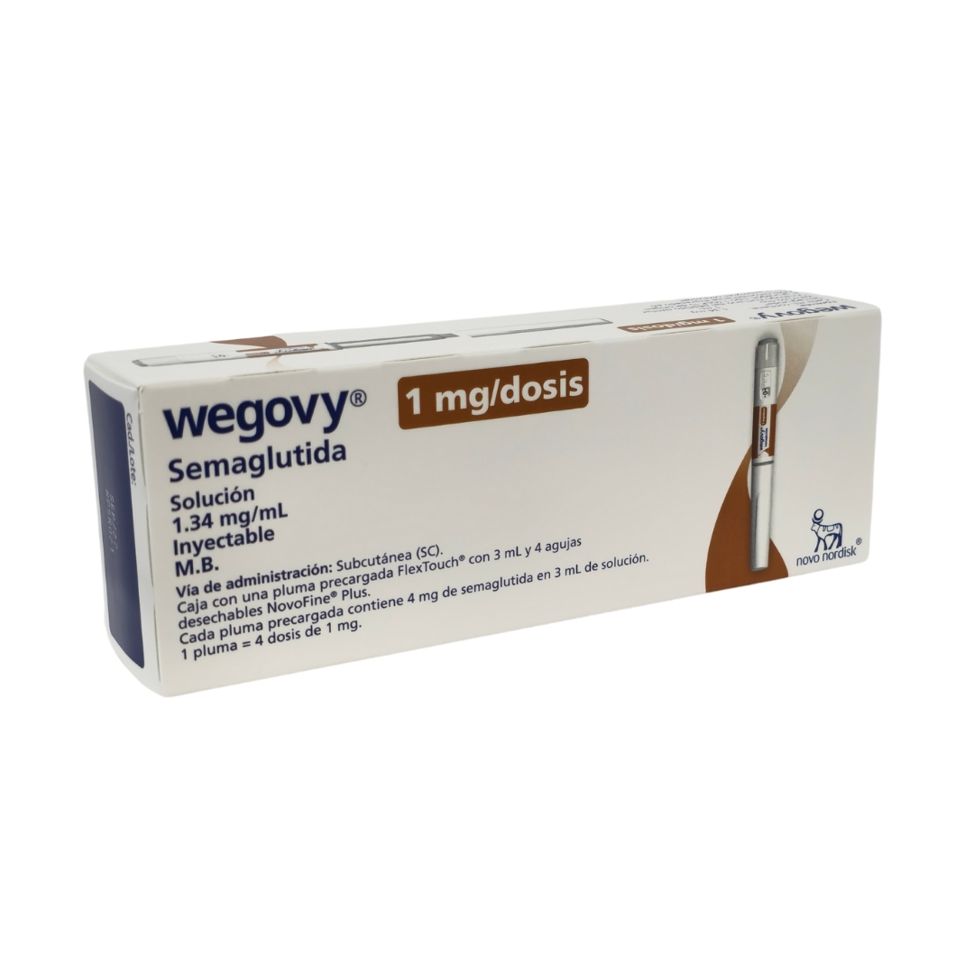 Wegovy Flextouch 1.0 mg/dosis . 3 ml Pluma – Medicamentos y ...